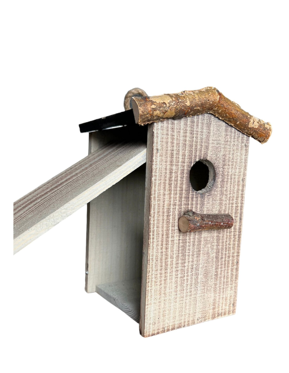 Medinis inkilas paukščiams "Liepsnelė", mediniai inkilai iš www ...